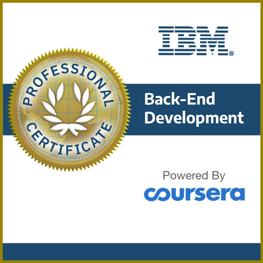 Review of Coursera’s IBM Back-End Development Professional Certificate - E-Student